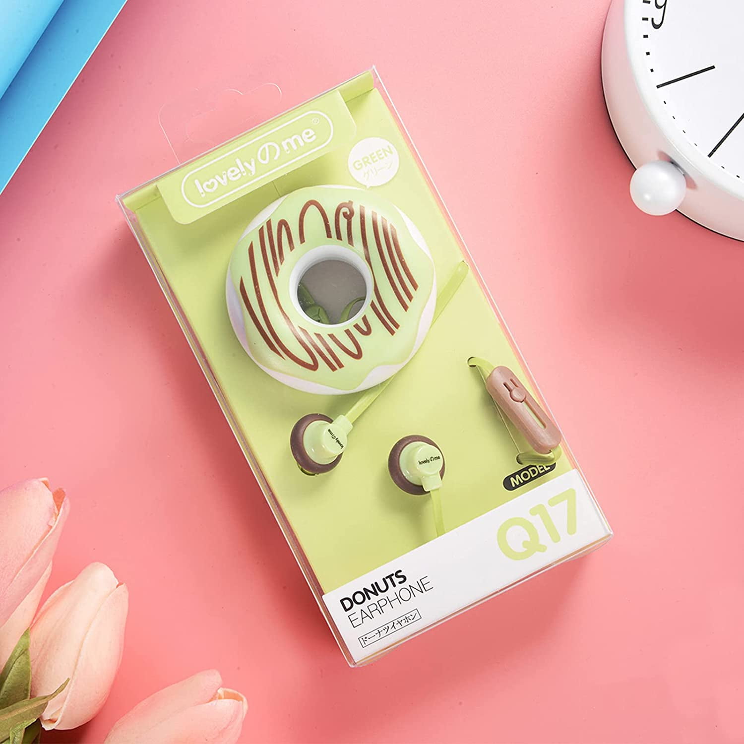 Donut Earbuds for Kids, Kid Size Wired Earbud & in-Ear Headphones with ...