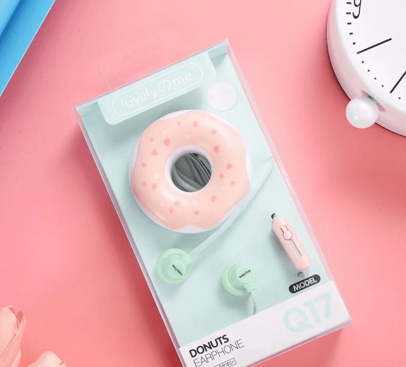 Donut Earbuds for Kids, Kid Size Wired Earbud & in-Ear Headphones with ...