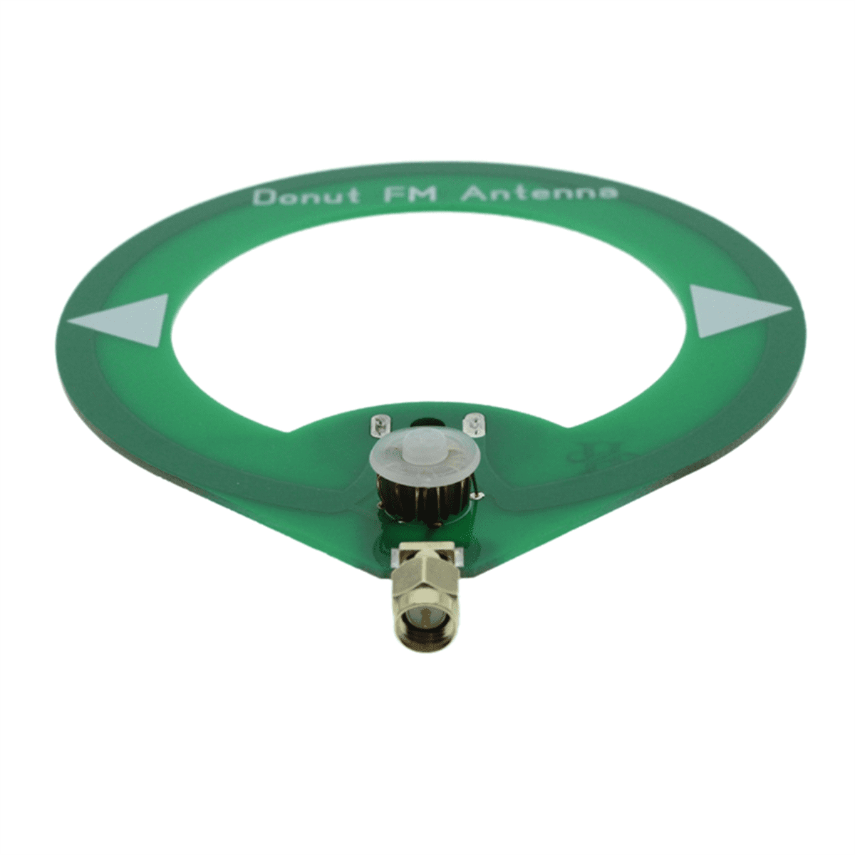 Donut FM Antenna 75M-135MHz FM Antenna SMA Male Interface Mini Loop ...