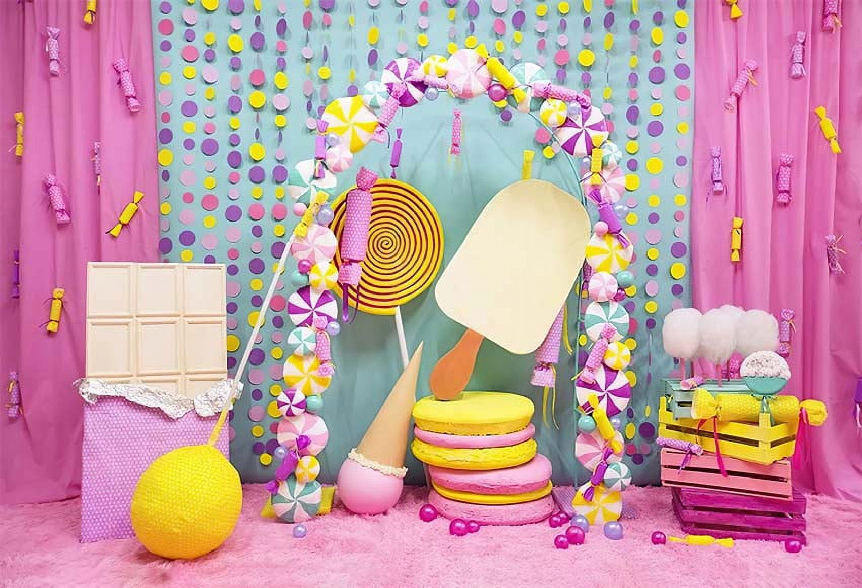 Donut Grow Up Donut Shop Sweet Girl 1st Birthday Party Cake Smash rati ...
