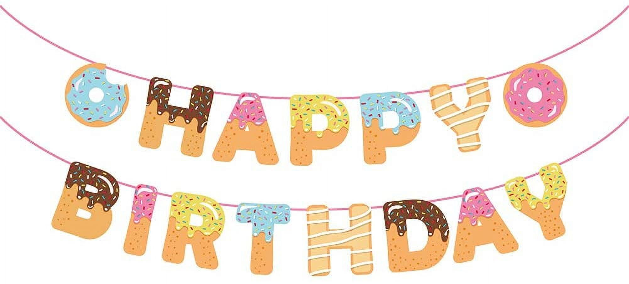 Happy Birthday Donut