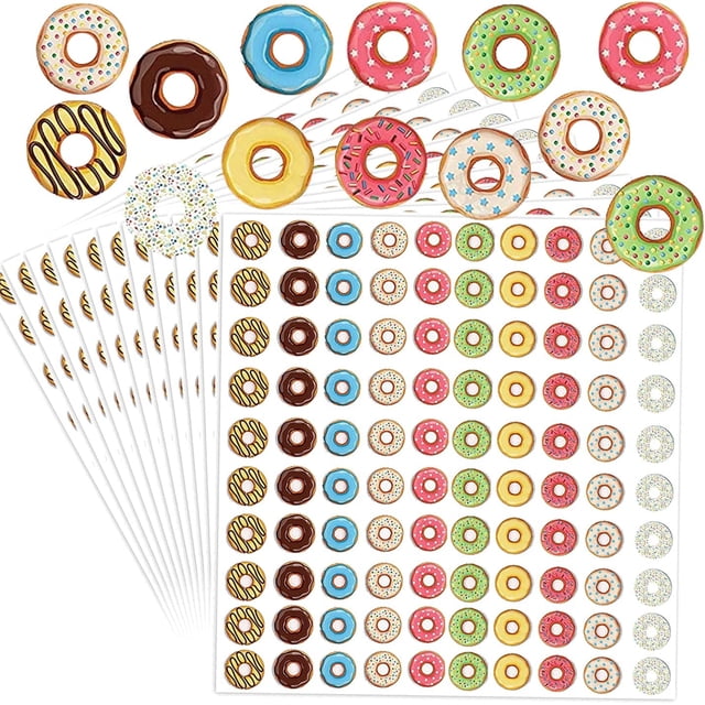Walmart Donut Hole Reinforcement Stickers, 0.5inch Round Circle Loose ...