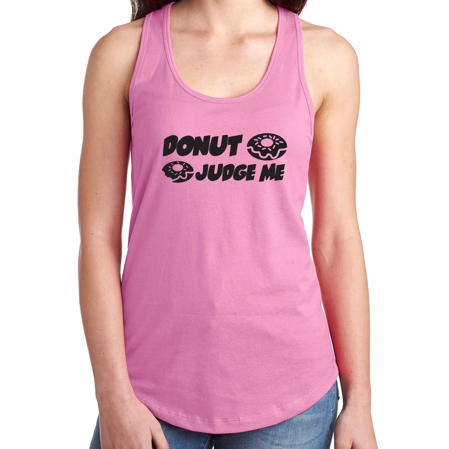 Donut Judge Me Racerback Tank - Walmart.com