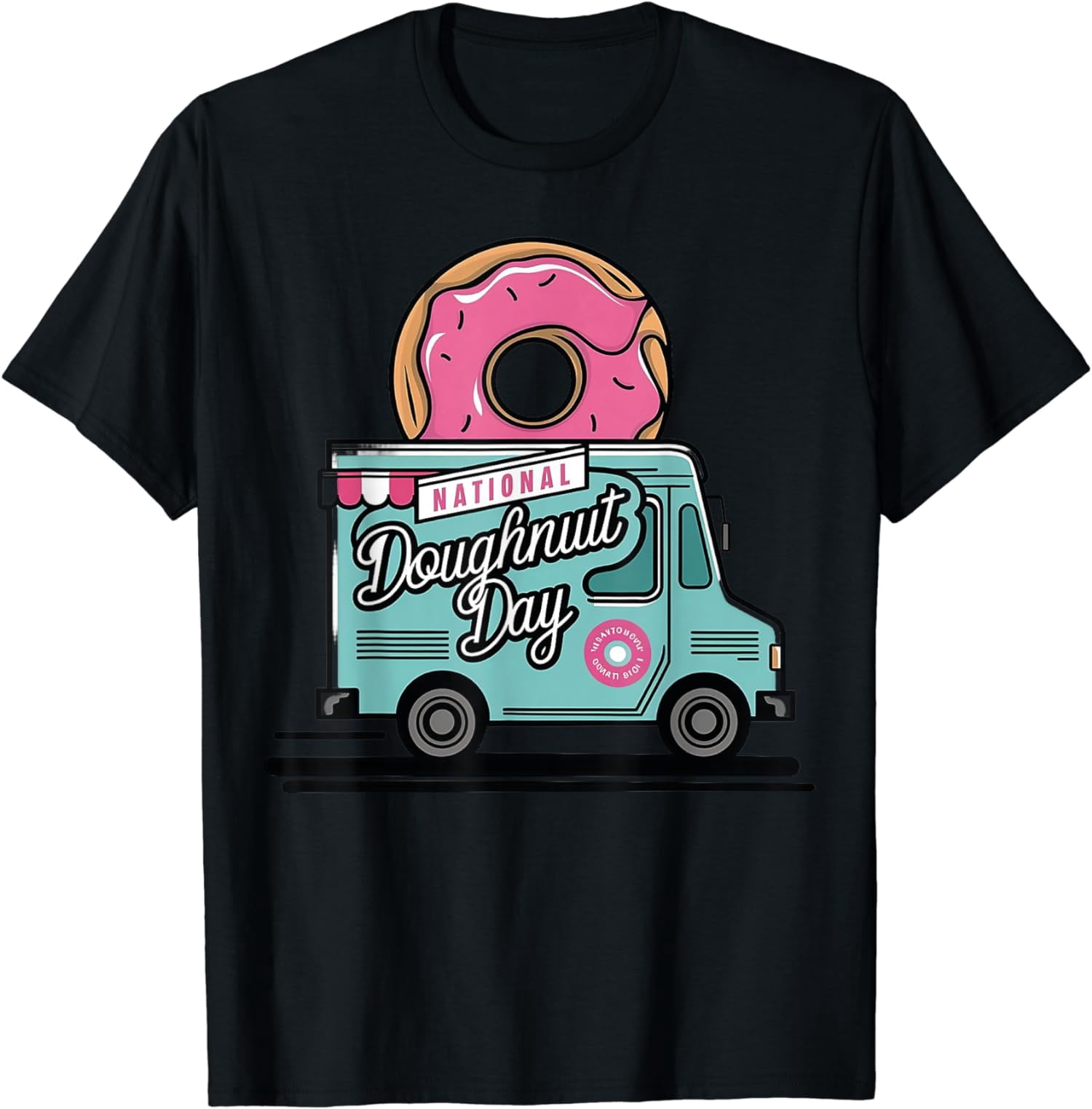 Donut Life T-Shirt: Living the Sweet Way - Walmart.com