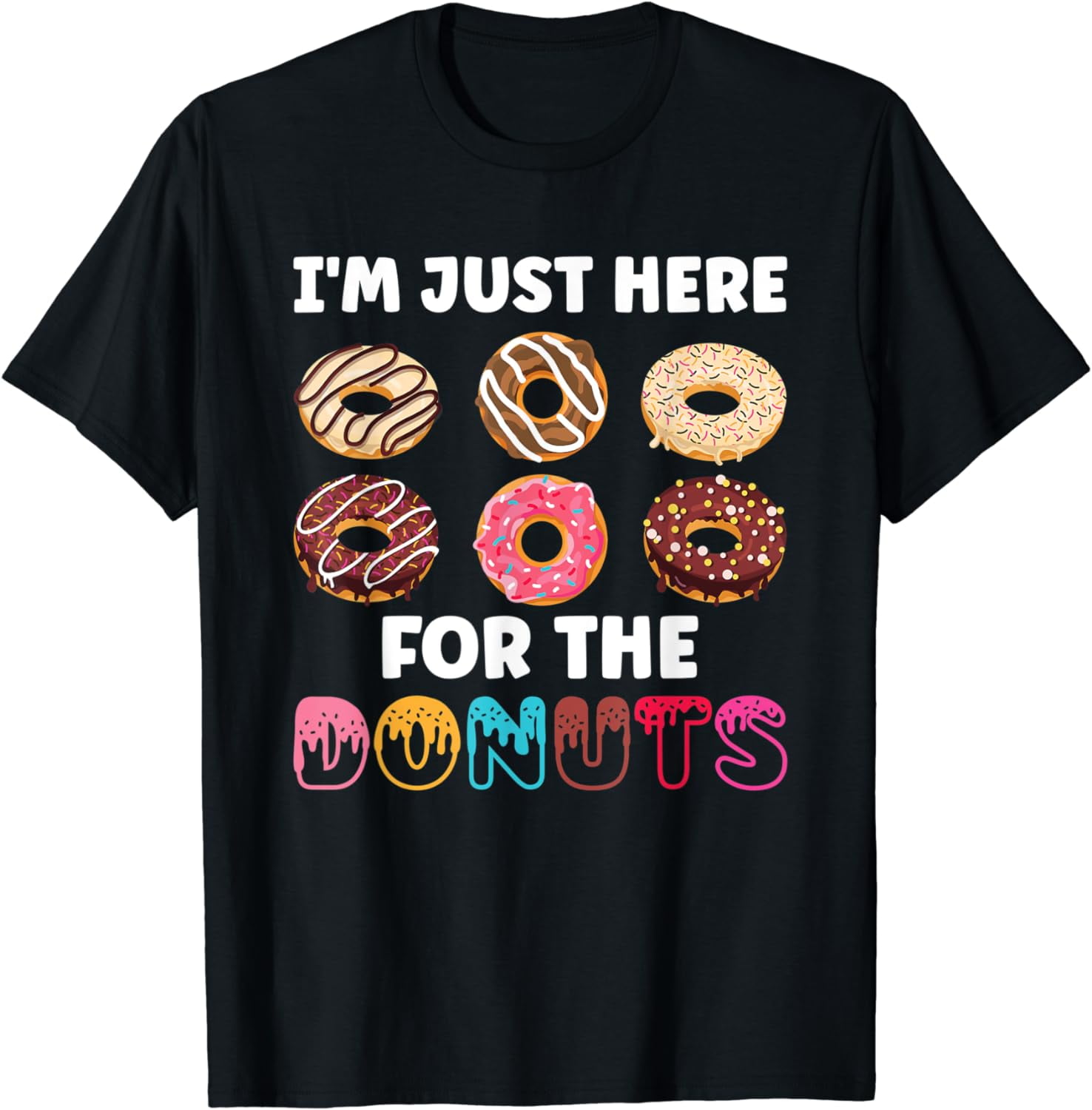 Donut Lover Sprinkles for A Donut Themed Party T-Shirt - Walmart.com