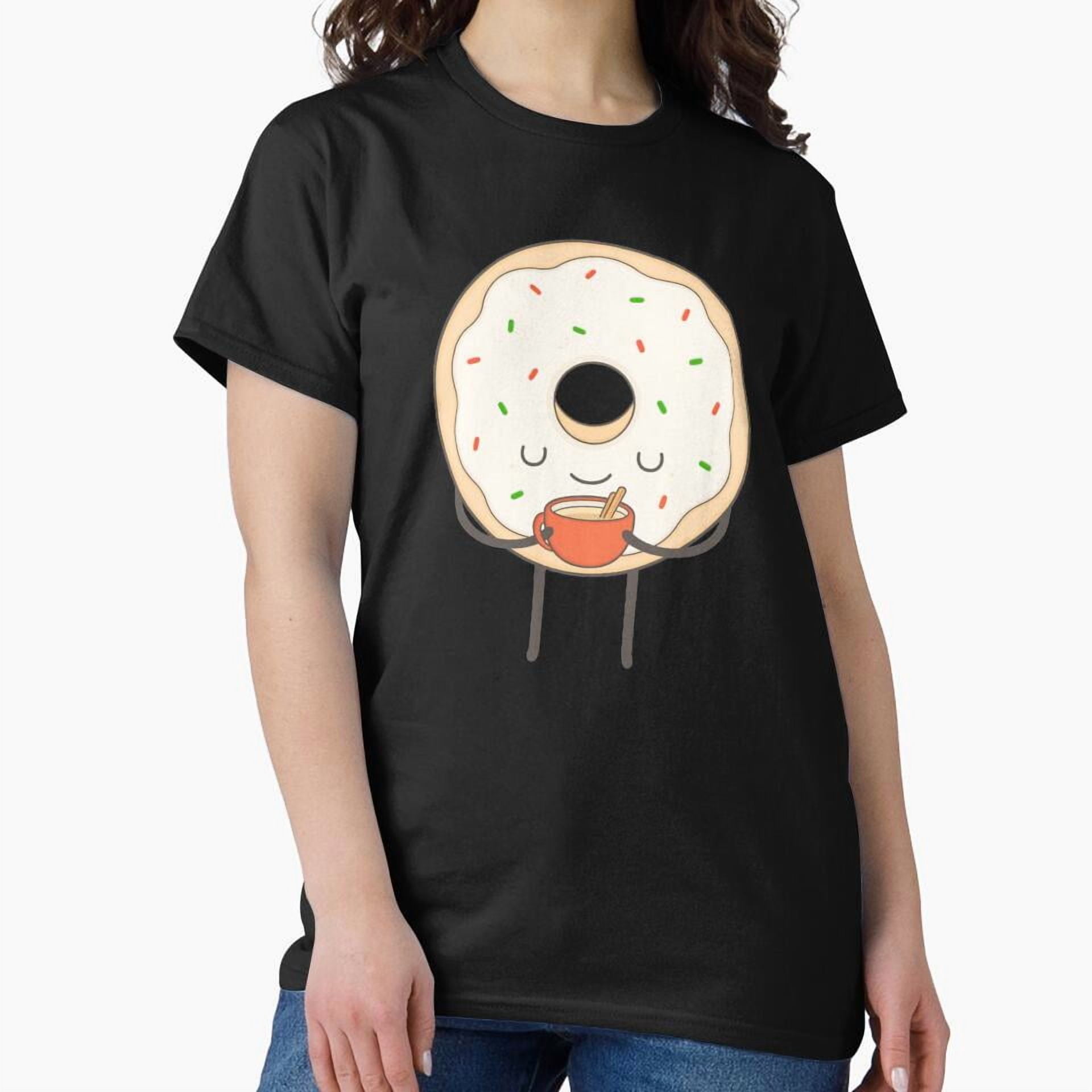 Donut Loves Holidays, Funny Food Themed Art Design Gift Themed Art ...