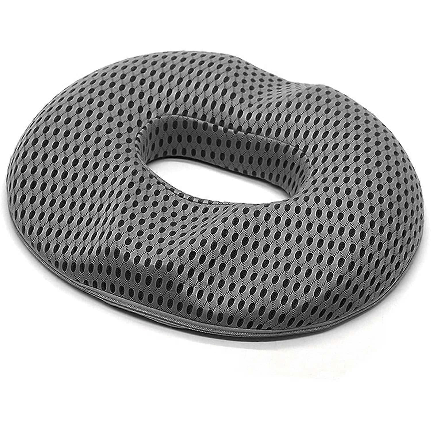 Donut Seat Cushion Pain Relief Memory Foam Chair Pillow Anti Hemorrhoid ...