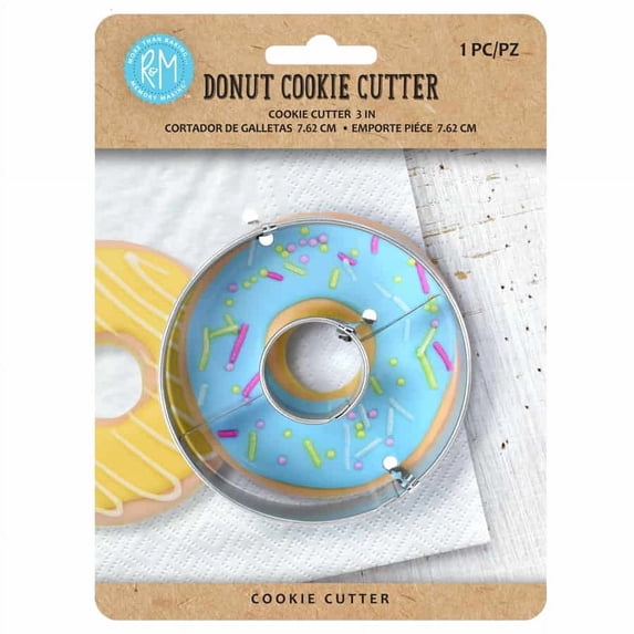 High-Quality Steel 3 Inch Round Donut Shaped Cookie Cutter - Walmart.com