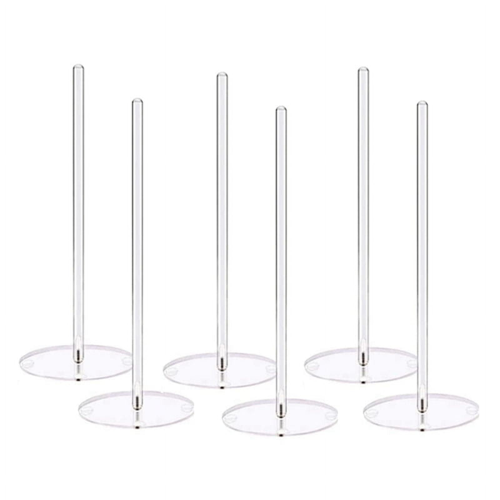 Donut Stand 6 Pack,Acrylic Bagel Stand,Donut Display for Dessert Table ...