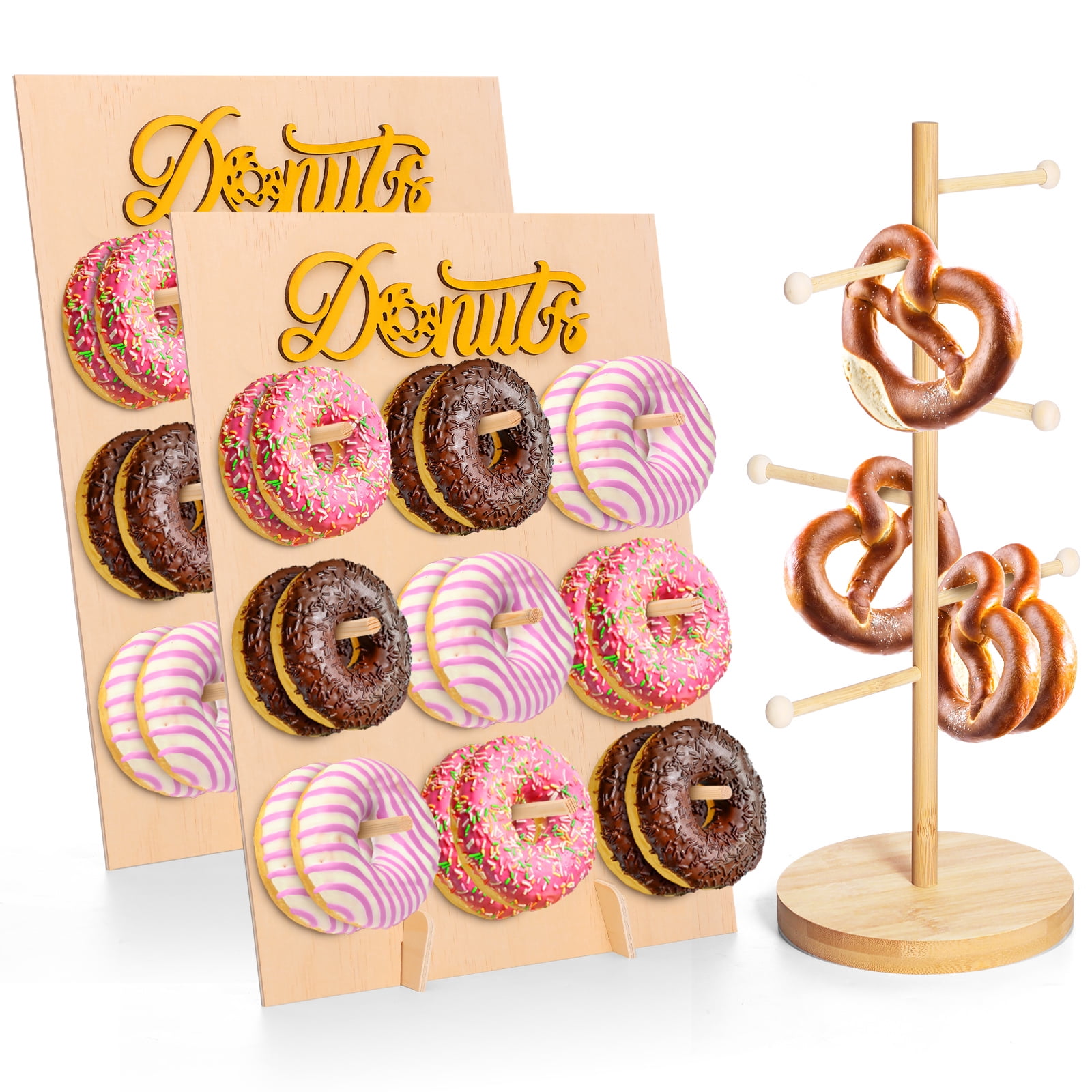 Donut Stand Under $30 WLIZJ Donut Stand Set - Walmart.com