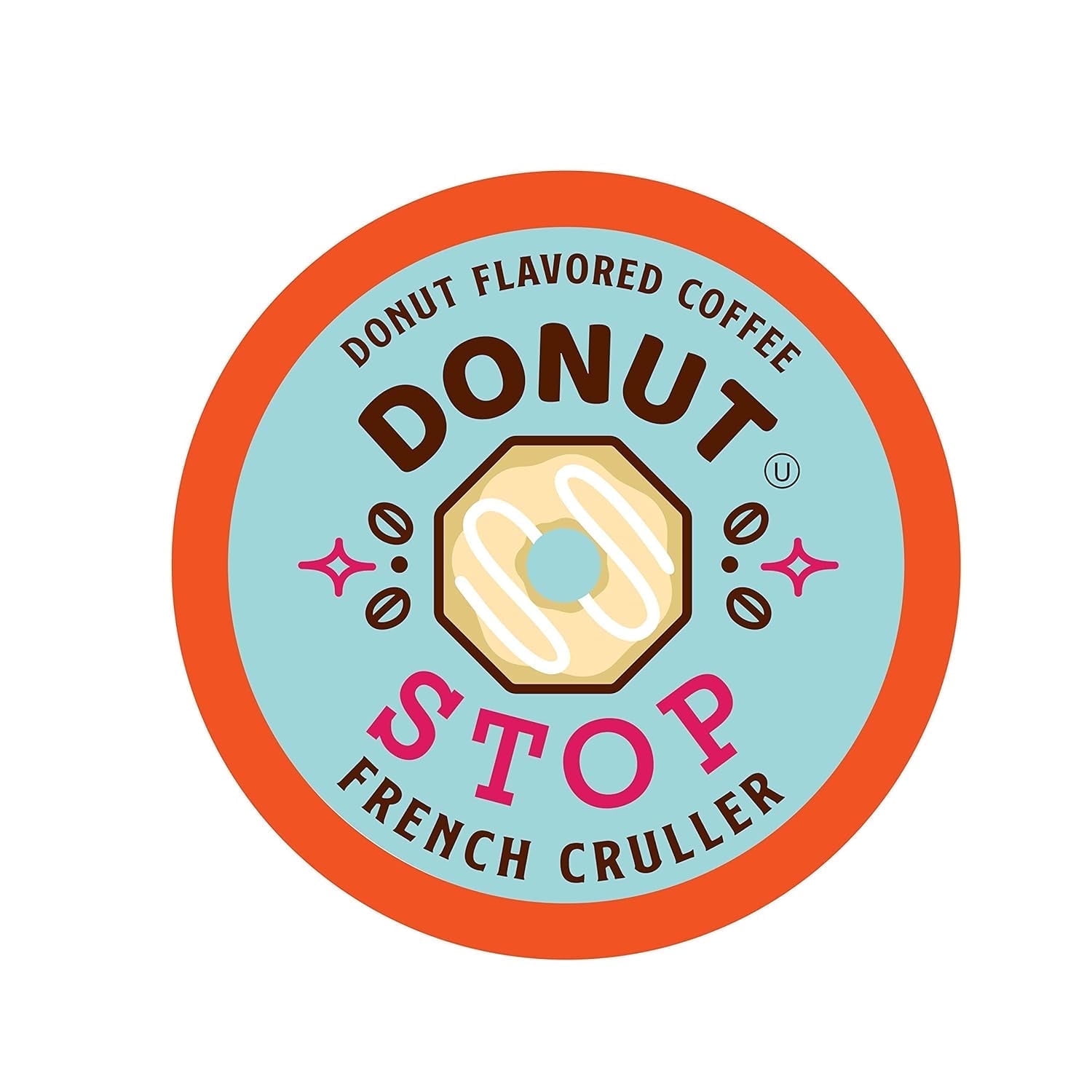 Donut Stop Flavored Coffee Pods, Compatible with 2.0 K-Cup Brewers ...