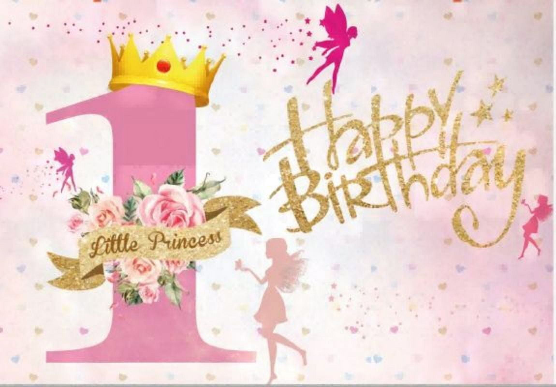 Donut Sweet One Backdrop Birthday Party Pink Sweet Candy First Birthday ...