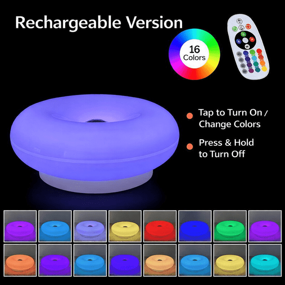 Donut Table Lamp,Creative Orange Donut Atmosphere Lamps with Plastic ...