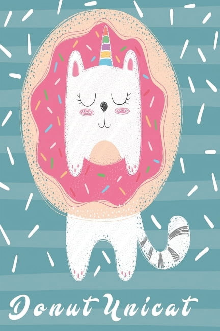 Donut Unicat : Notebook graph paper 120 pages 6x9 perfect as math book ...