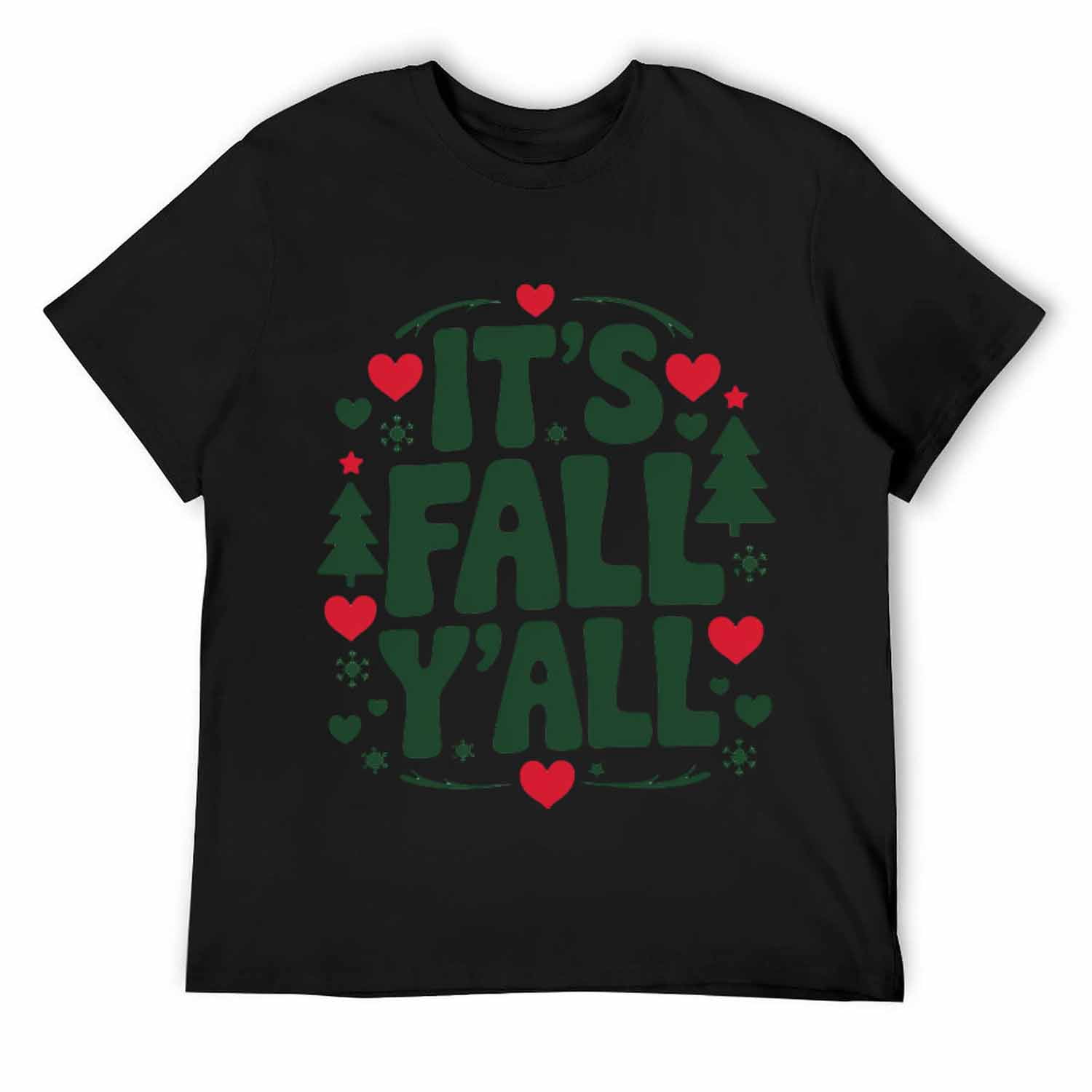 Donut Workout T-Shirt, Funny Its Fall Yall Fitness - Walmart.com