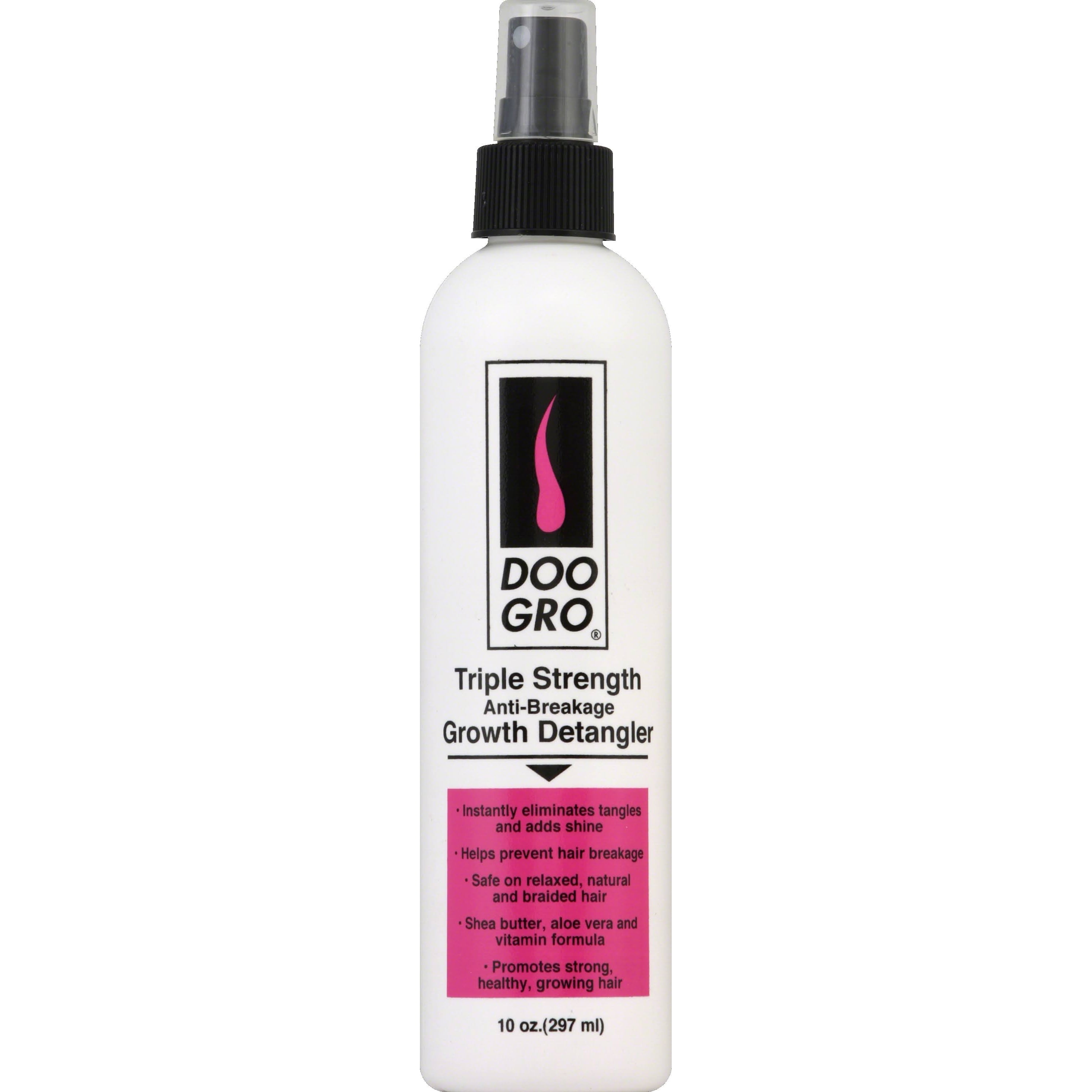 Doo Gro Growth Detangler, Triple Strength, Anti Breakage, 10 Oz., Pack ...