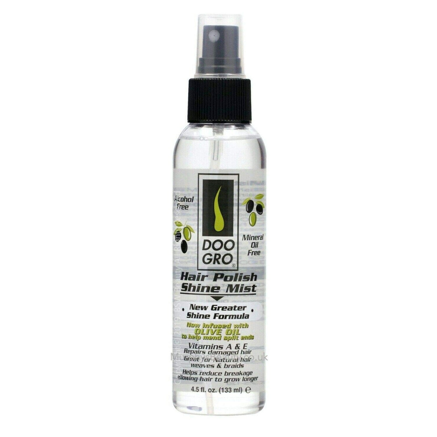 Doo Gro Hair Polish Shine Mist, 4.5 Oz., Pack of 12 - Walmart.com