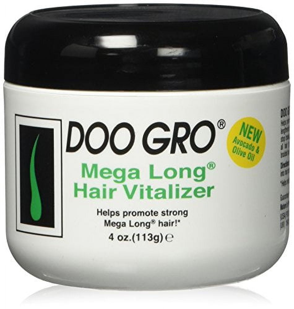 Doo Gro Mega Long Hair Vitalizer, 4 oz, Promotes Strong, Long Hair ...