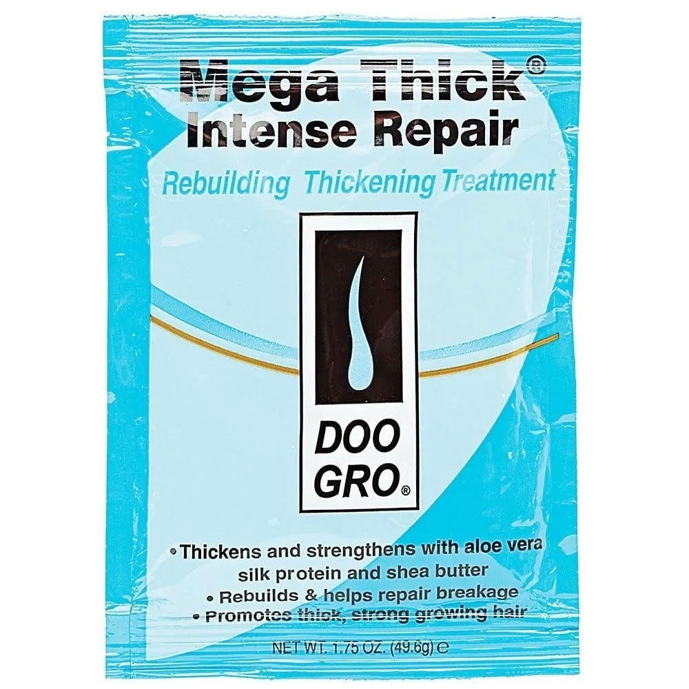 Doo Gro Mega Thick Intense Repair Rebuilding Thickening Treatment, Pack ...