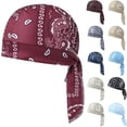 Doo Rags Beanie Hats Skull Caps Dew Rag Bandana Helmet Liner Motorcycle ...
