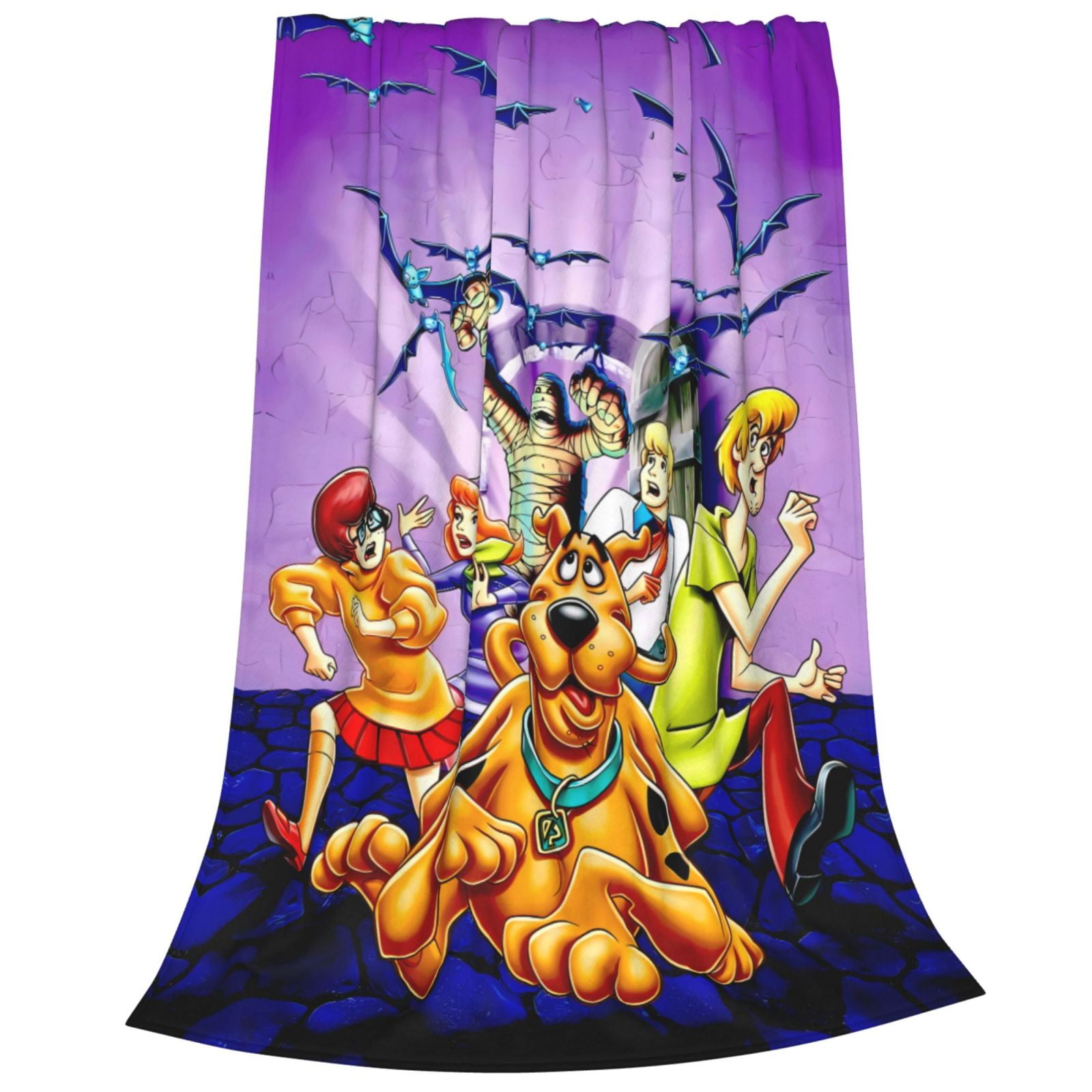 Doo-Sco-oby Flannel Fleece Blanket is a warm blanket for all seasons, suitable for bedrooms and ...