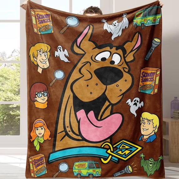 Doo flannel blanket . It is made of soft and warm material and can be ...