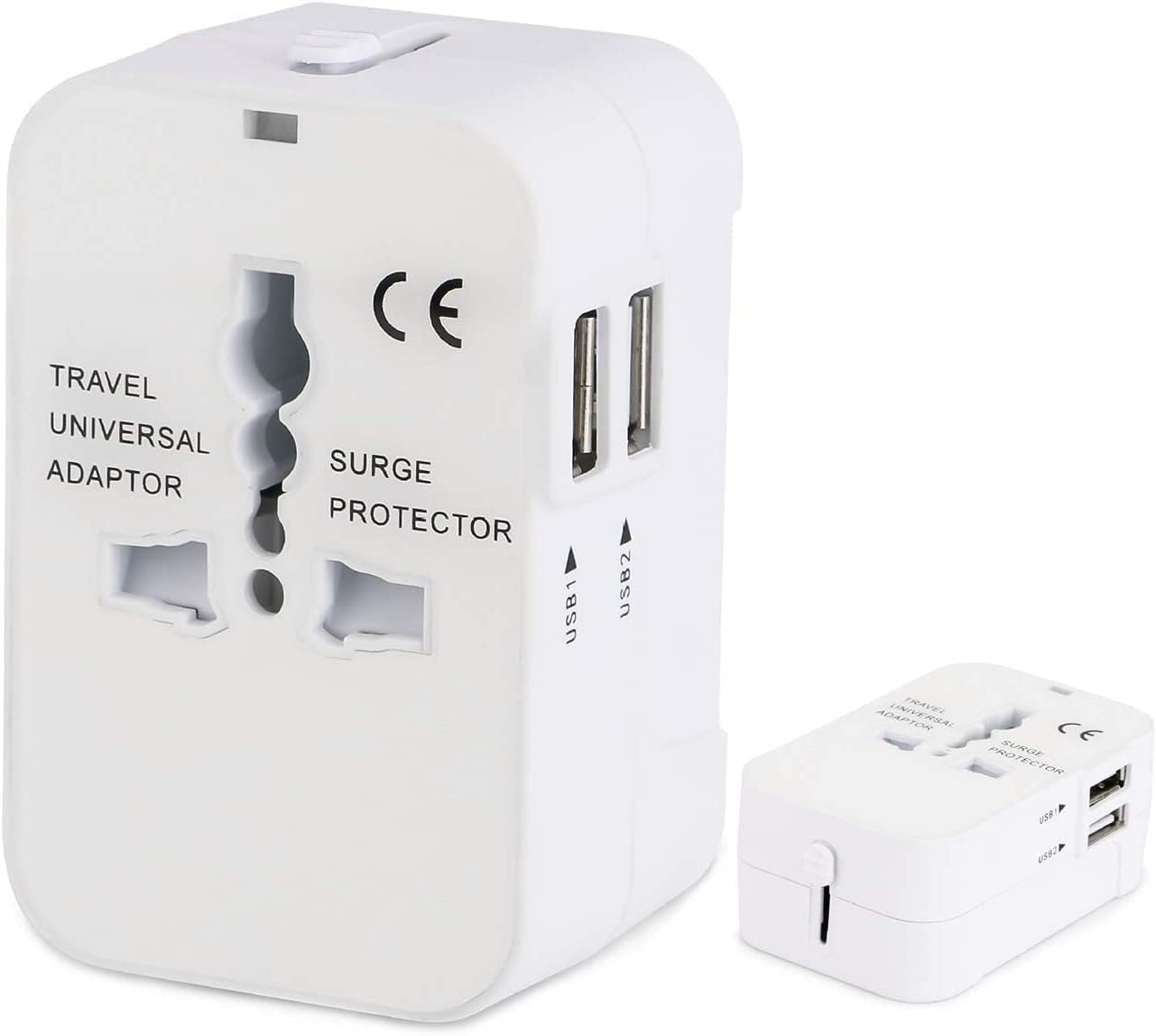 DooBuy Travel Adapter Worldwide All in One International Traveler Power ...