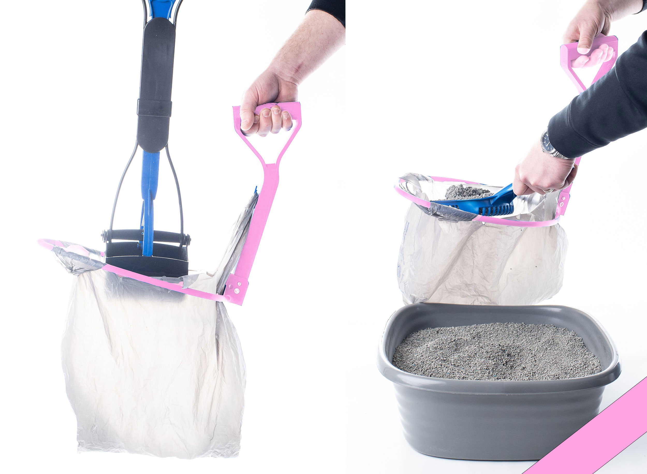 Dood-eze Cleanup Tool (Pink)Dood-Eze Pet Pooper Scooper Cleanup Tool ...