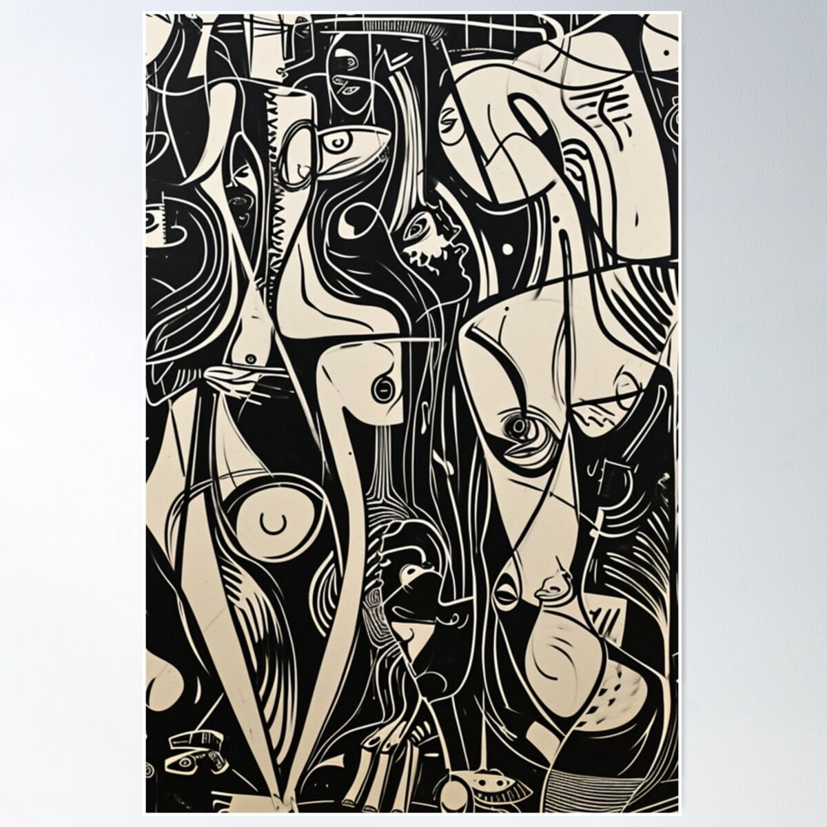 Doodle Art Https_11 Poster Wall Art Modern Wall Decor Wall Art Home ...