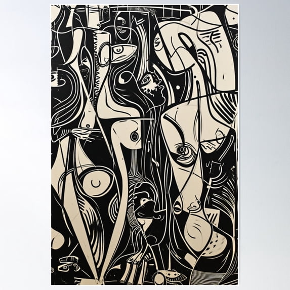 Doodle Art Https_11 Poster Wall Art Modern Wall Decor Wall Art Home ...
