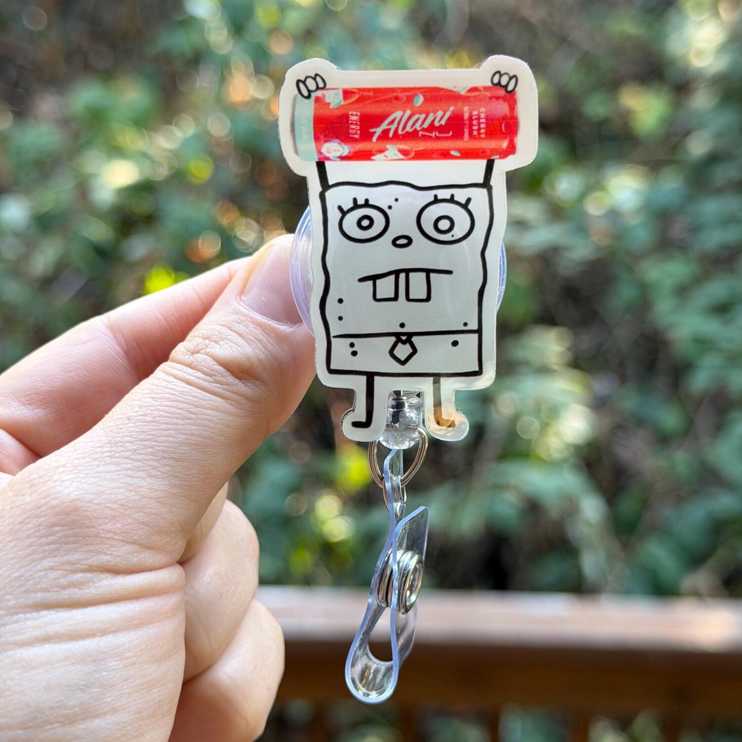 Doodle Bob Cherry Slush energy drink- Nurse badge reel, RN, MD ...