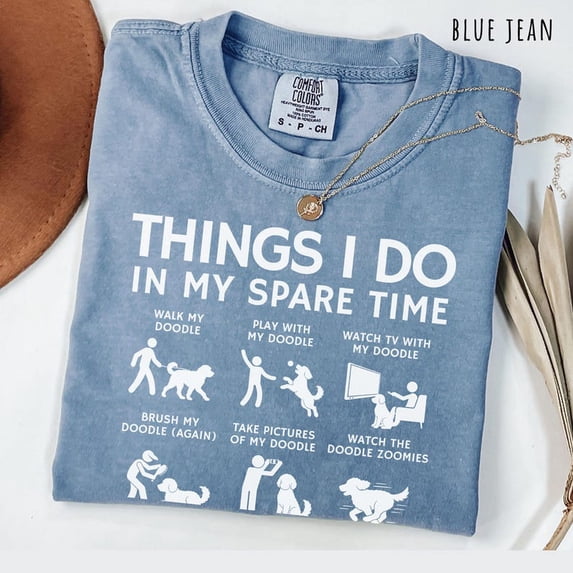 Doodle Dog Graphic Tee, Labradoodle and Goldendoodle Lover Shirt for ...