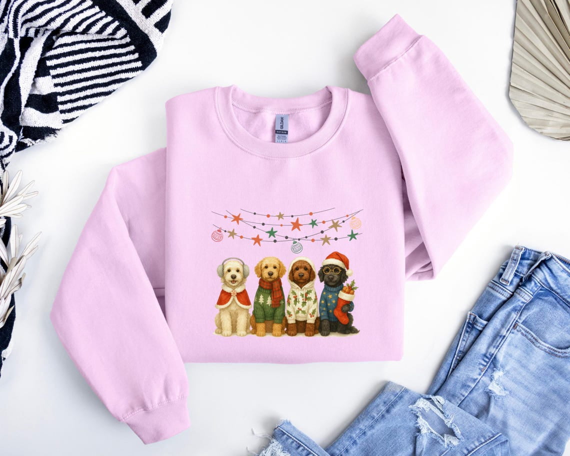 Doodle Dog season Sweatshirt, Labradoodle season Sweater, Goldendoodle ...
