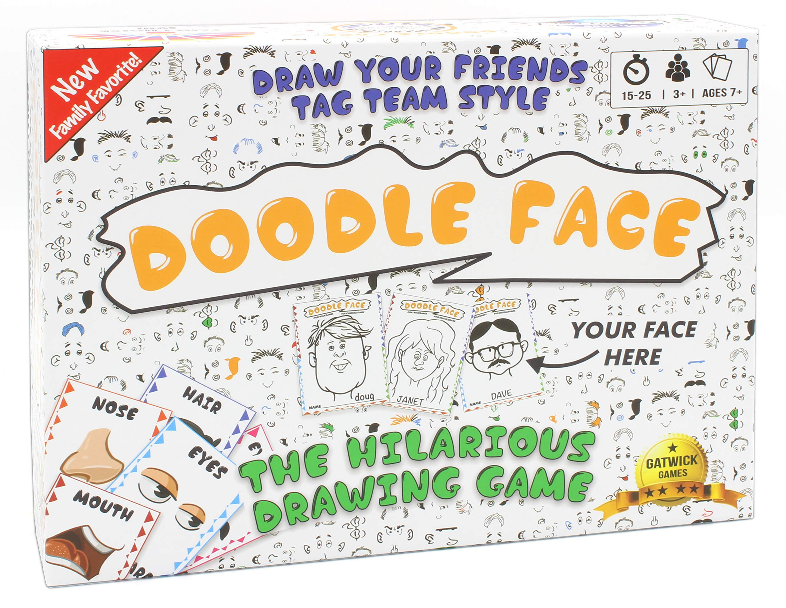 Doodle Face Game - New Hilarious Game of Drawing Your Friends and ...