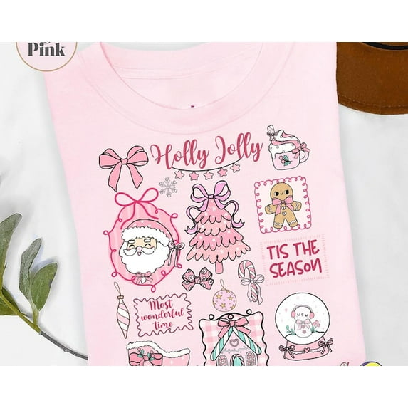 Doodle Frames Shirt: Tis The Season Festive Tshirt, Cozy Season Sweatshirt - Walmart.com