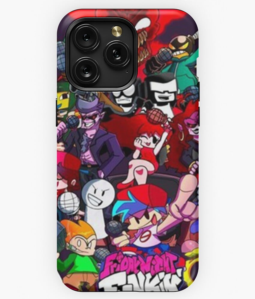 Doodle Friday Funkin' Art FNF Game G3018 Phone Case for iPhone17 16 15 ...