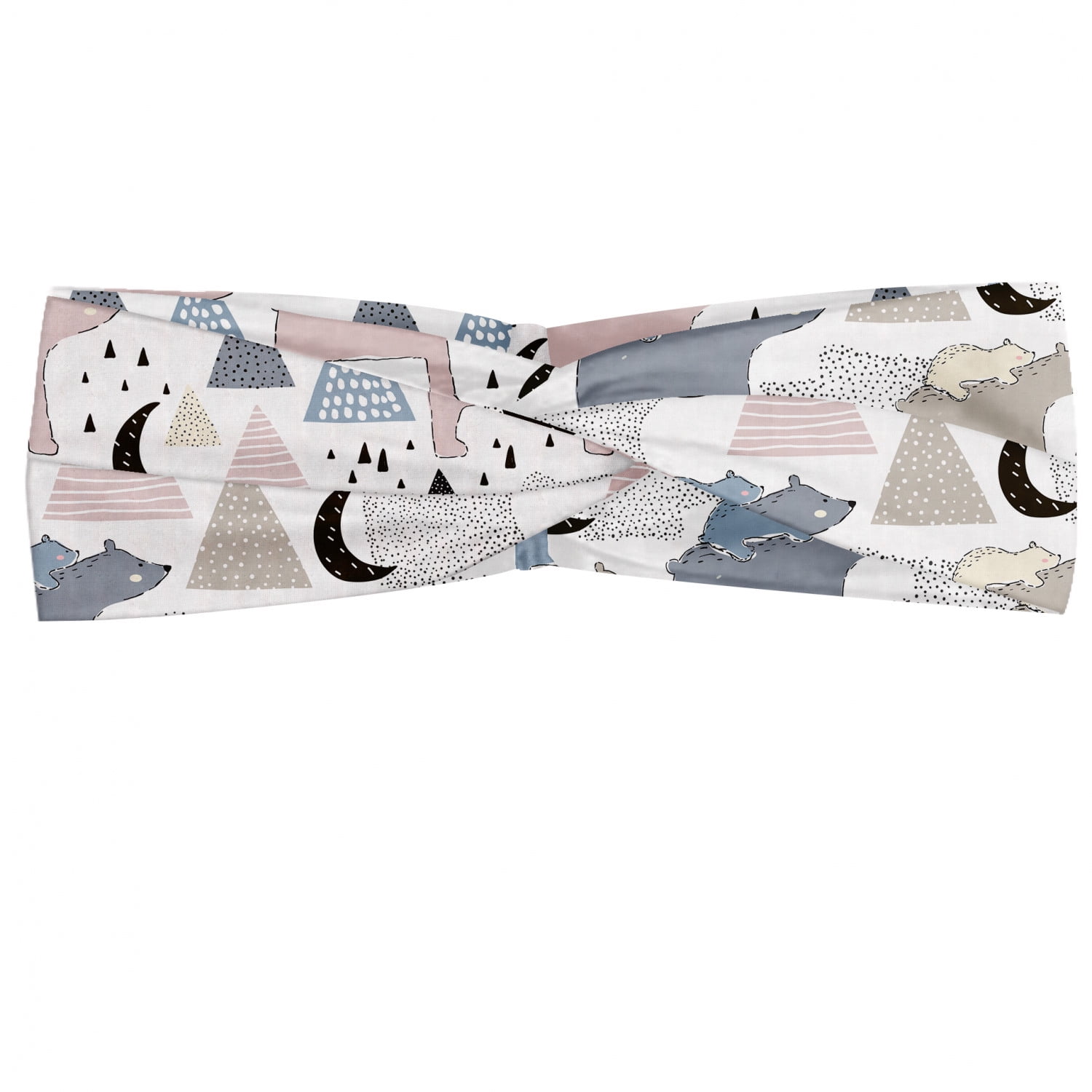 Doodle Headband, Polar Bear Mom and Baby Creative Kids with Pyramids ...