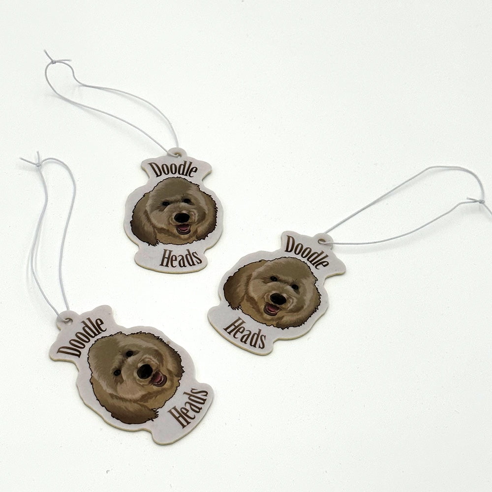 Doodle Heads Car Air Freshener, New Car Scent Refresh Your Drive ...