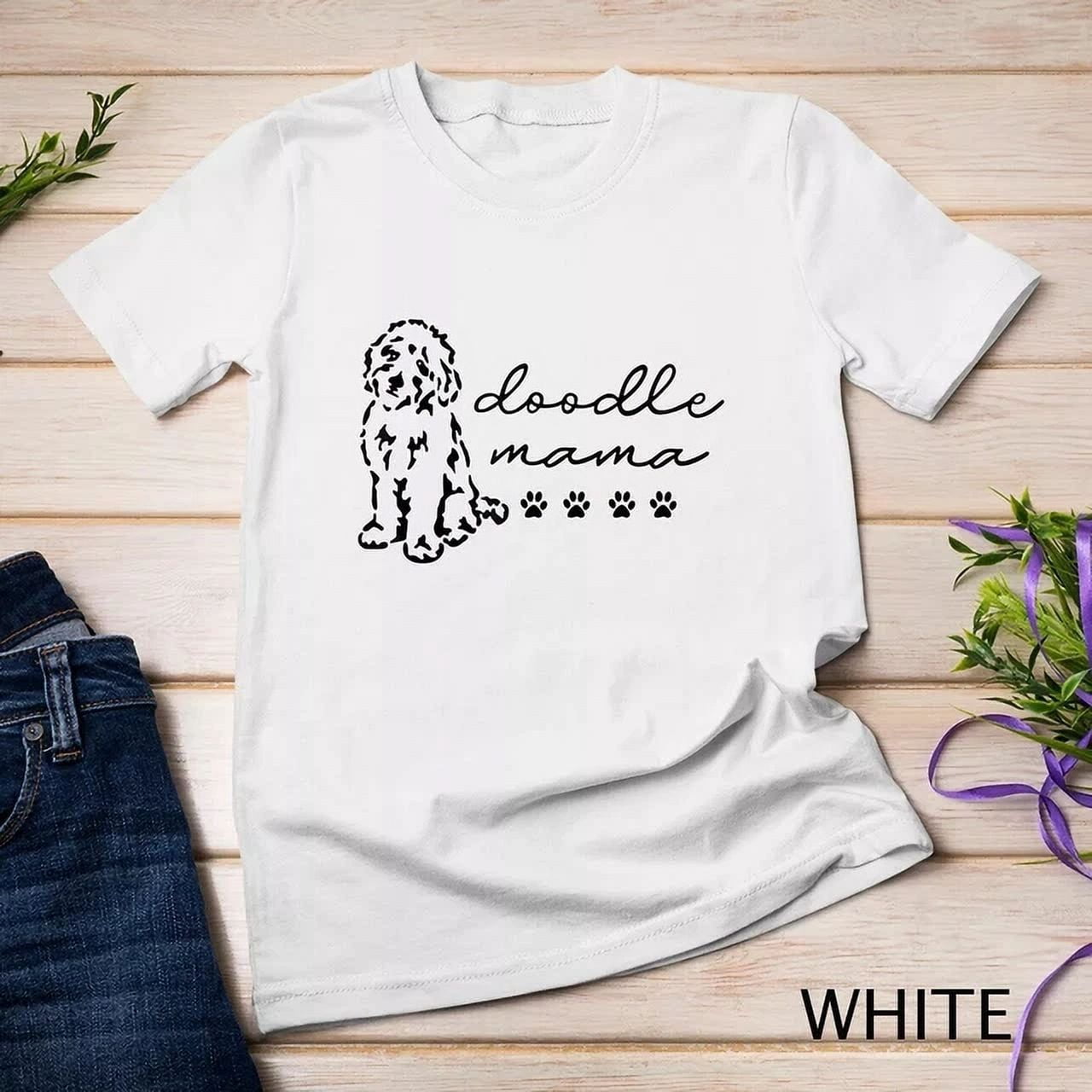 Doodle Mama Labradoodle Golden Gift Doodle Dog Lover Mom T-Shirt Unisex ...