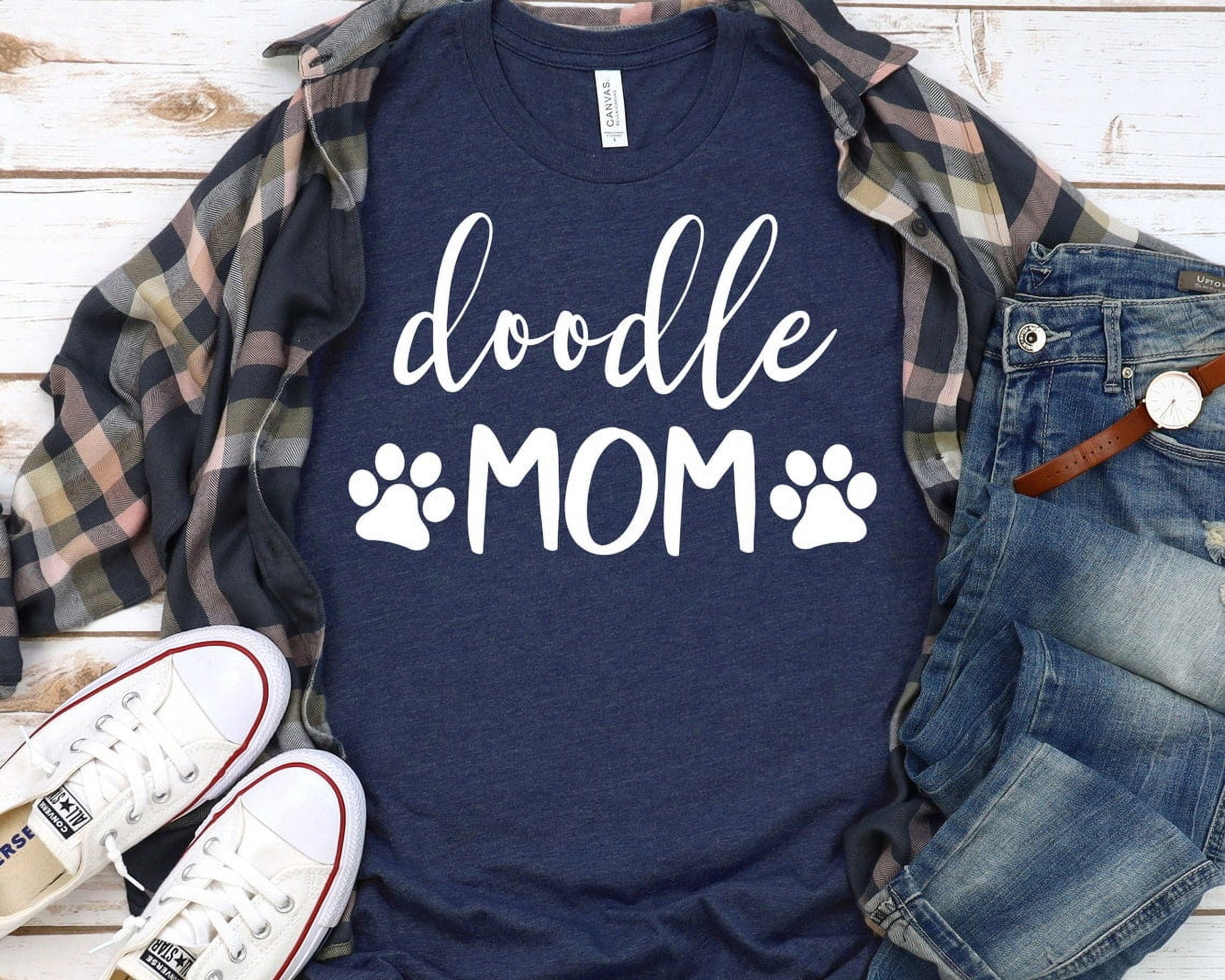 Doodle Mama Shirt, Doodle Mom Gift, Goldendoodle, Labradoodle Shirt ...