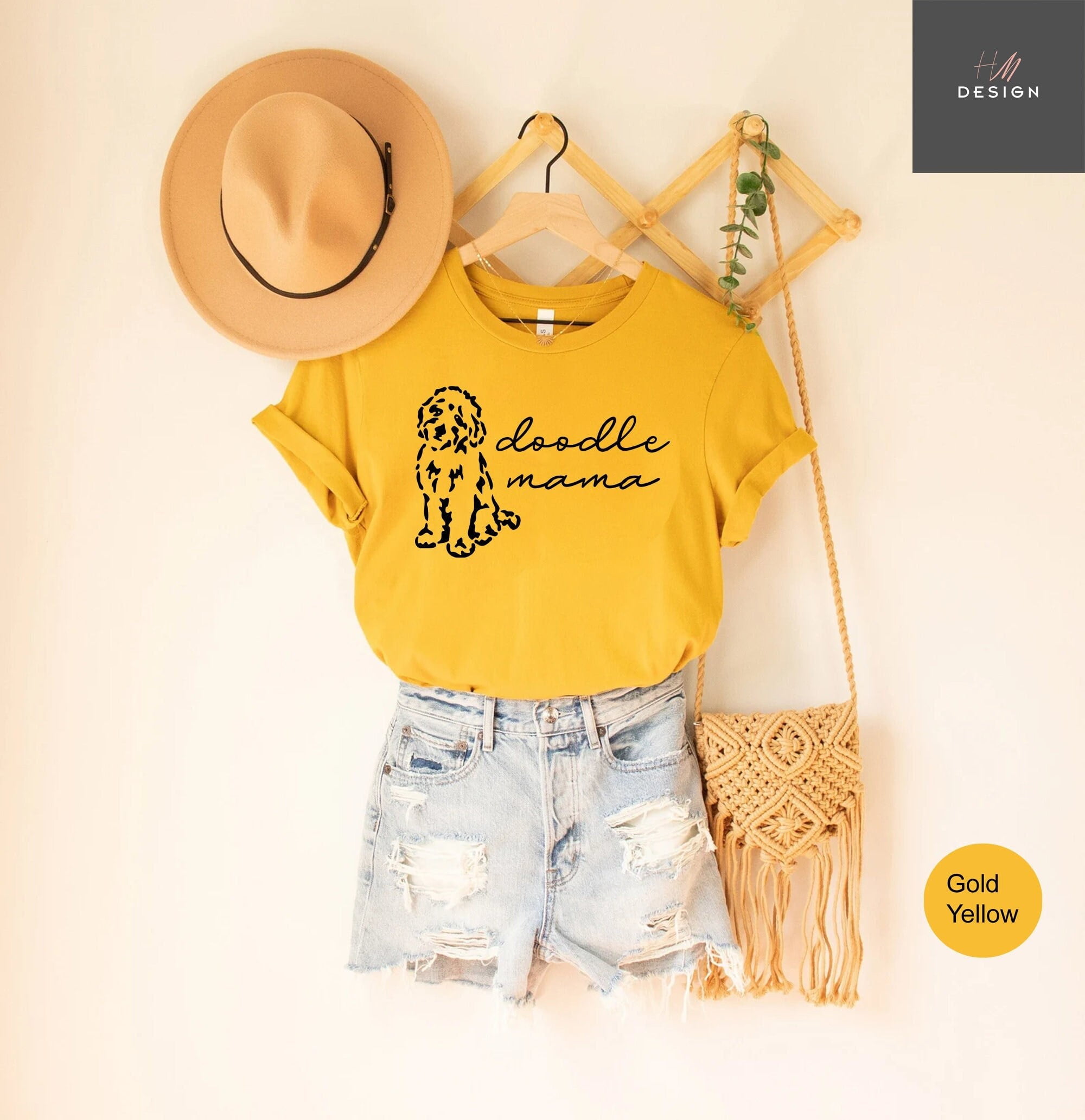 Doodle Mama T-Shirt, Funny Shirt, Funny Tee, Golden Doodle Shirt, Dog ...