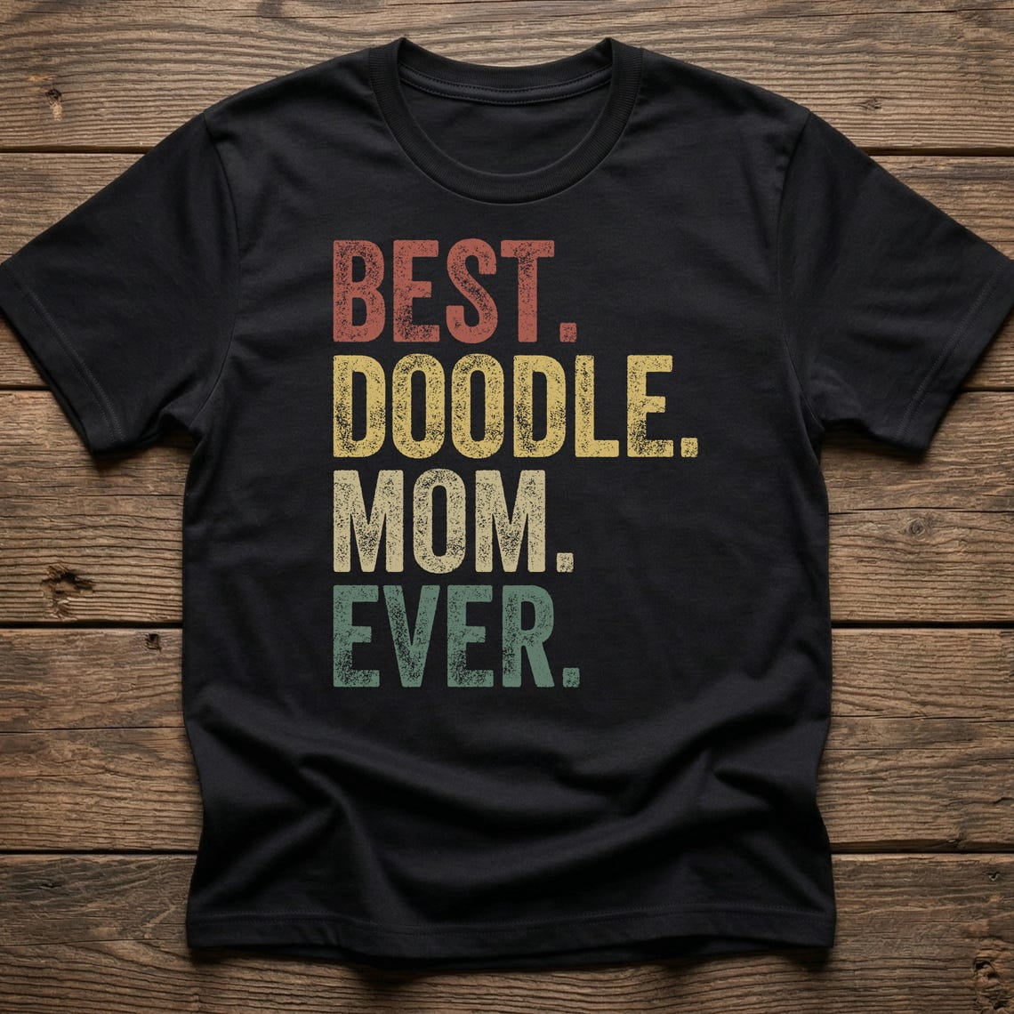 Doodle Mom Dog Mama Goldendoodle Labradoodle T-Shirt - Walmart.com