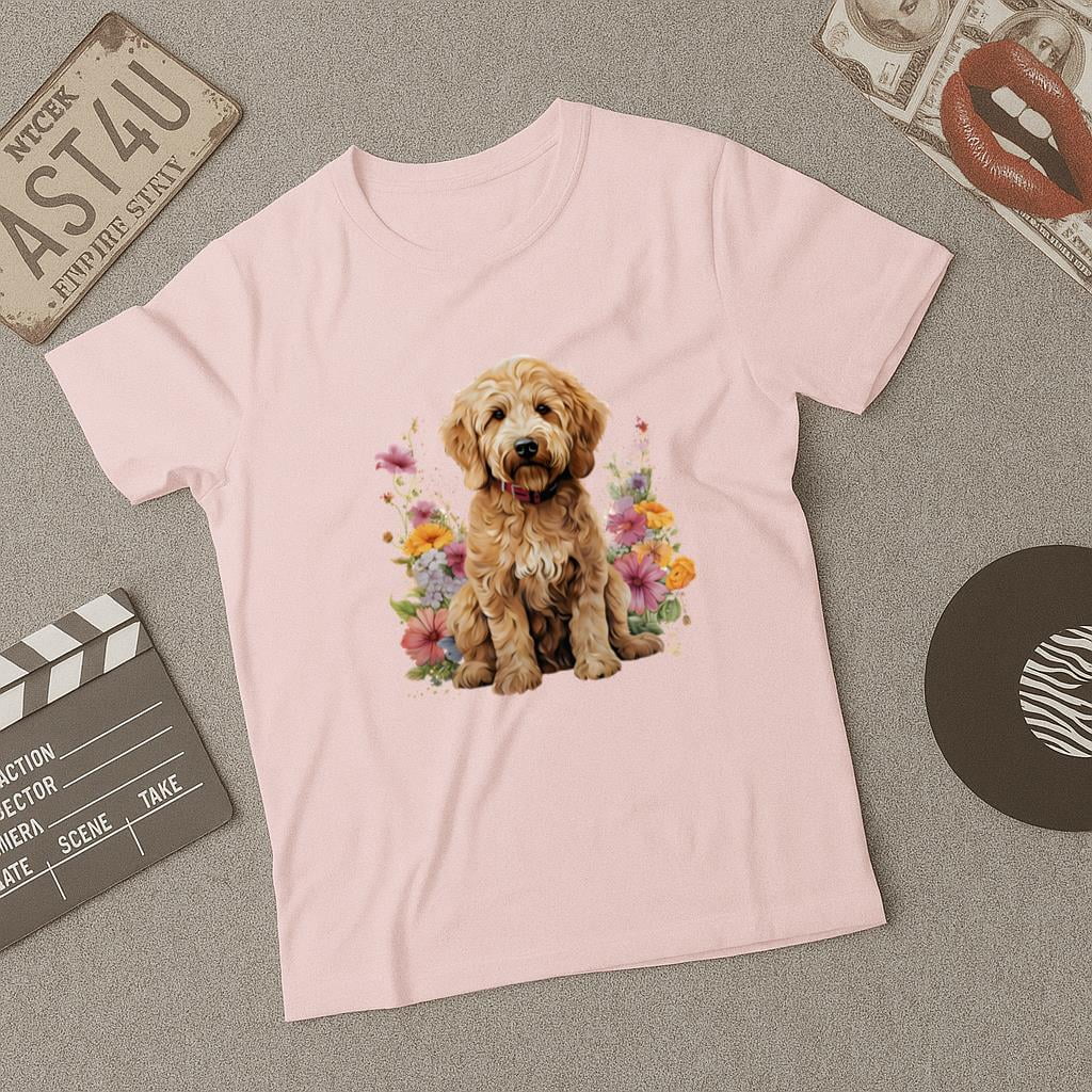 Doodle Mom Graphic for a Goldendoodle & Labradoodle Dog Unisex T-shirt ...
