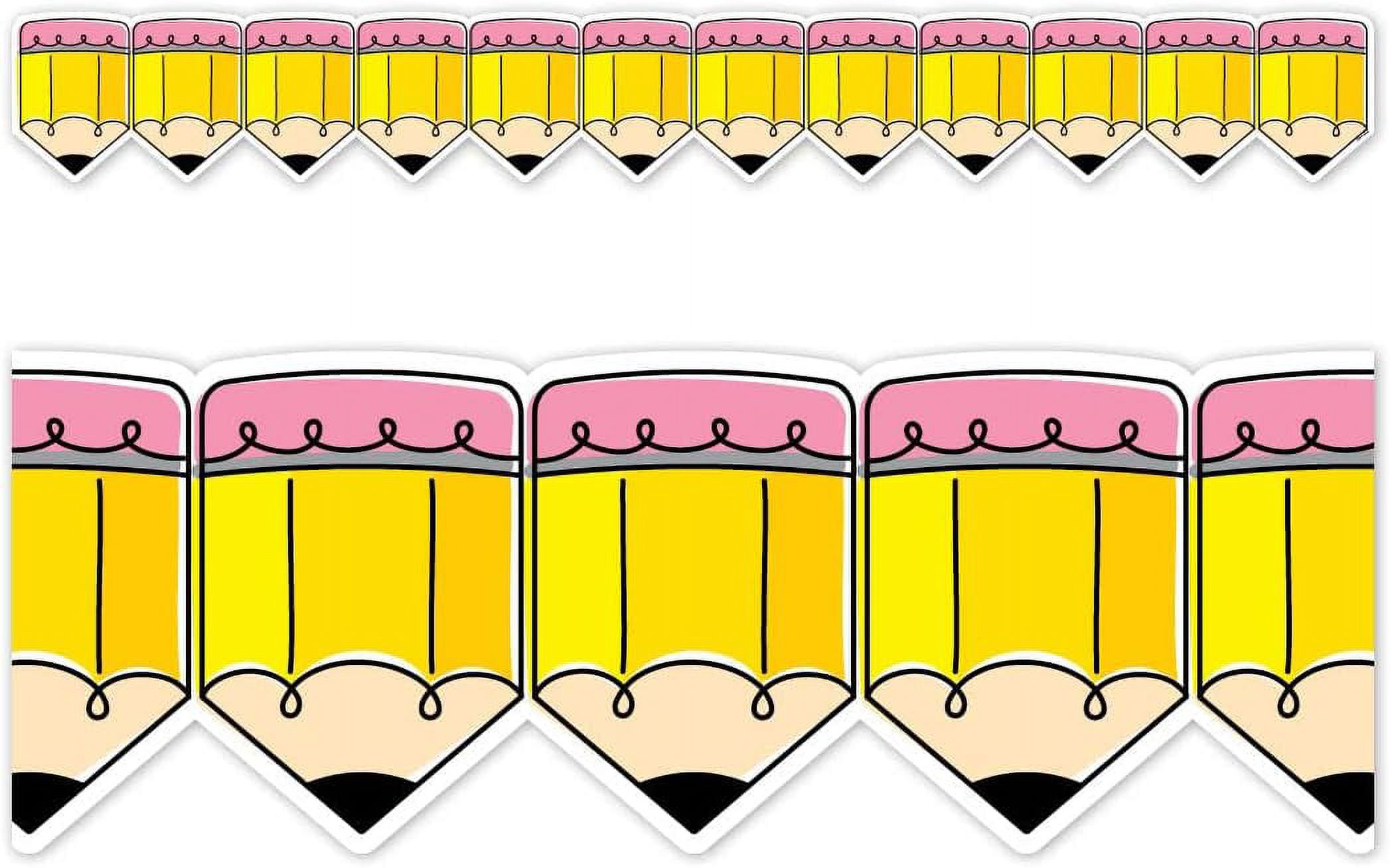 Doodle Pencils EZ Border for Classroom Bulletin Board Border for ...