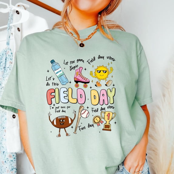 Doodle School Field Day Shirt Last Day Of School Tshirt Happy Field Day ...