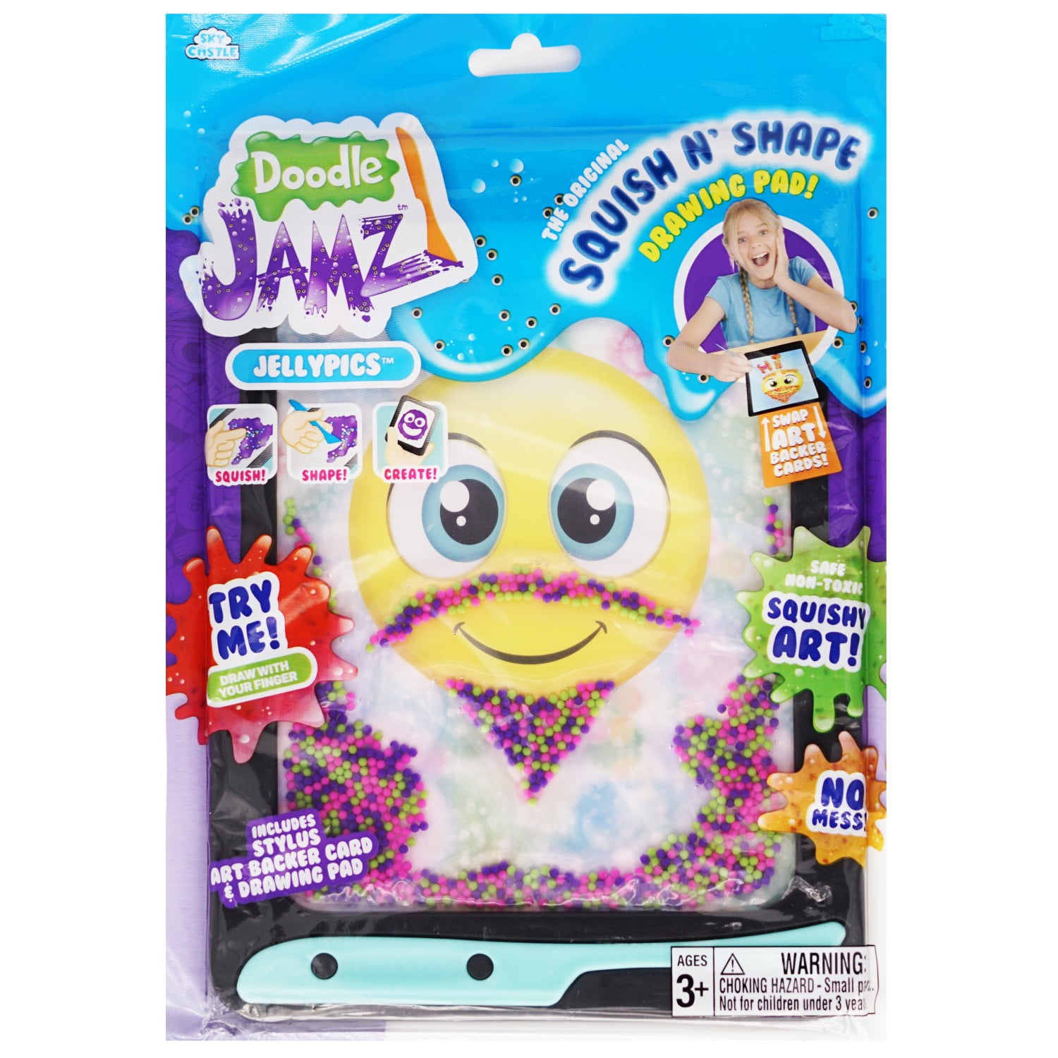 DoodleJamz JellyPics - Sensory Drawing Pads | Non-Toxic Squishy Beads ...