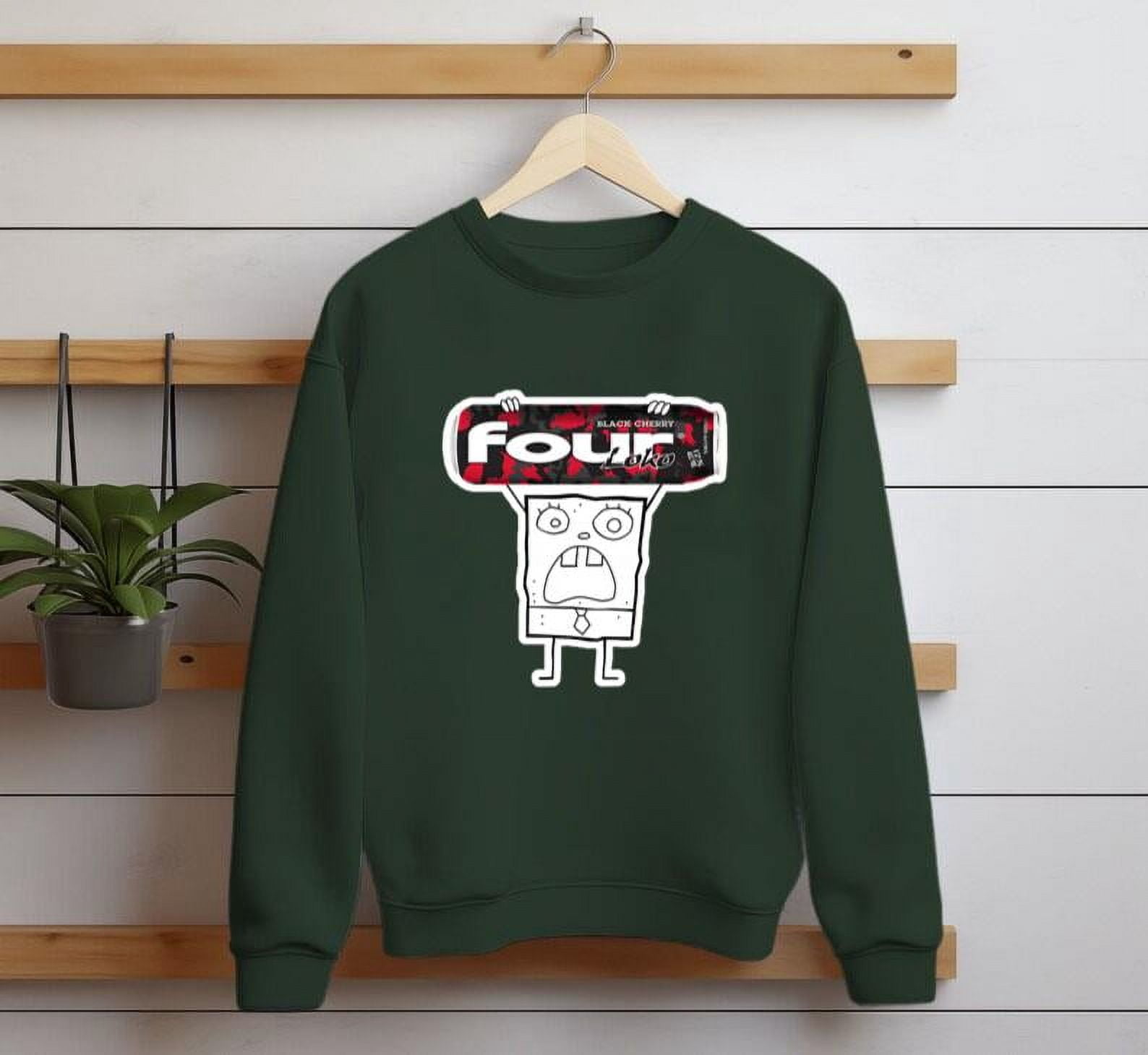 Doodlebob Four Loko Black Cherry Shirt - Walmart.com