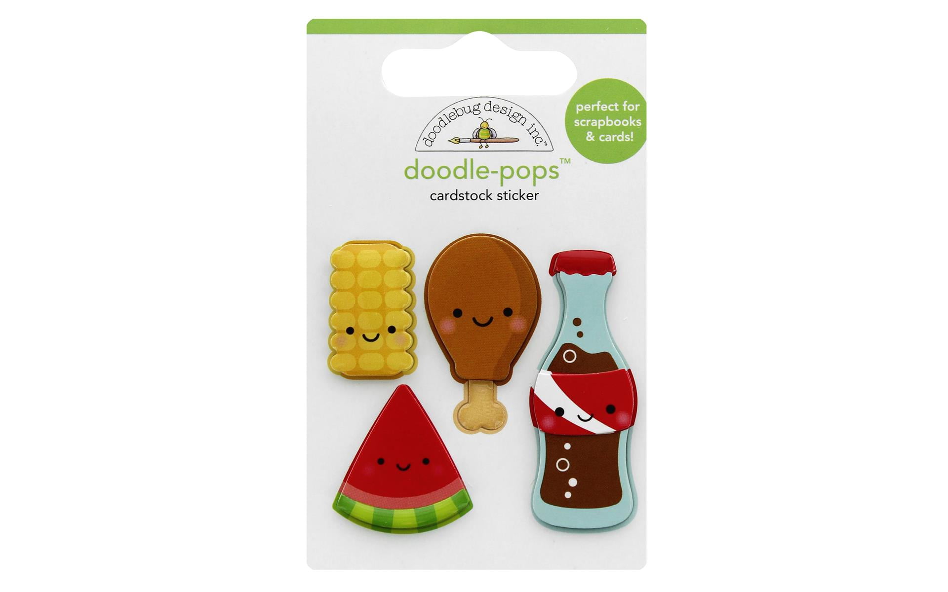 Doodlebug Bar-B-Cute Doodle Pops Foodie Friends - Walmart.com