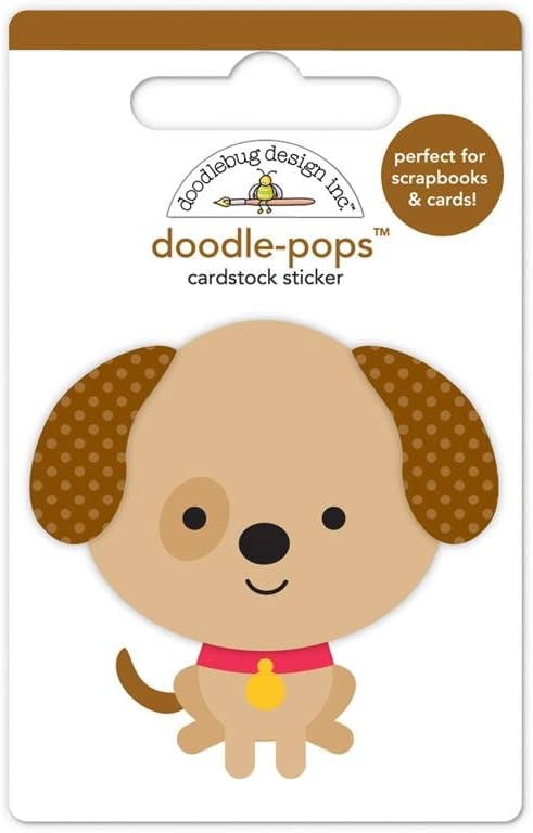 Doodlebug Doodle-Pops 3D Stickers-Sparky - Walmart.com