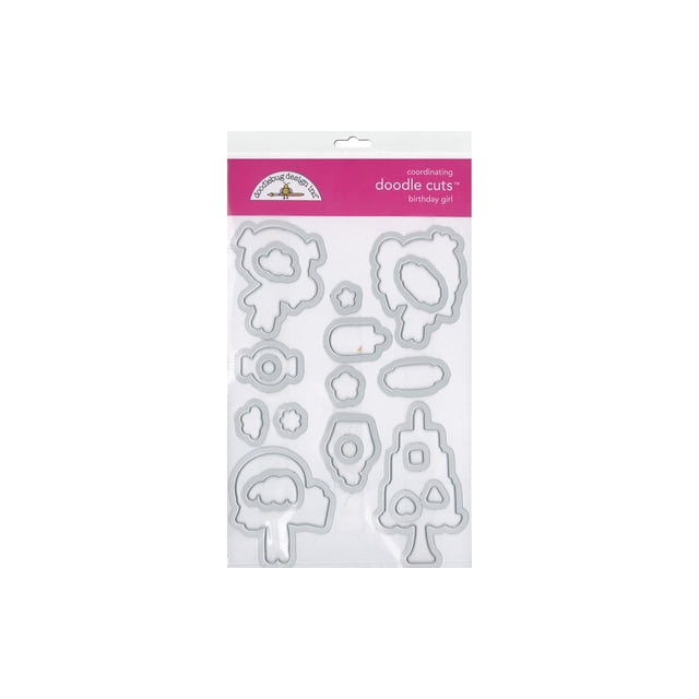 Doodlebug Hey Cupcake Doodle Cuts Die BirthdayGirl - Walmart Business ...
